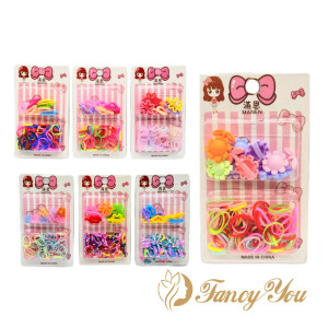 HEBILLAS Y GOMITAS MANEN MOÑO X1 AL AZAR | Fancy You