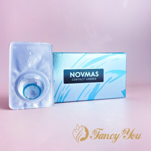 LENTES DE CONTACTO GEM BLUE NOVMAS X1 | Fancy You