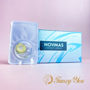 LENTES DE CONTACTO GREEN YELLOW NOVMAS X1 | Fancy You